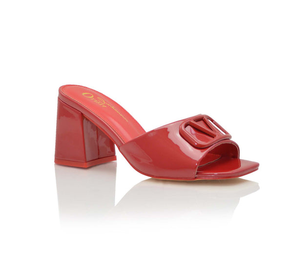 CELINA - RED – Hot Miami Shoes