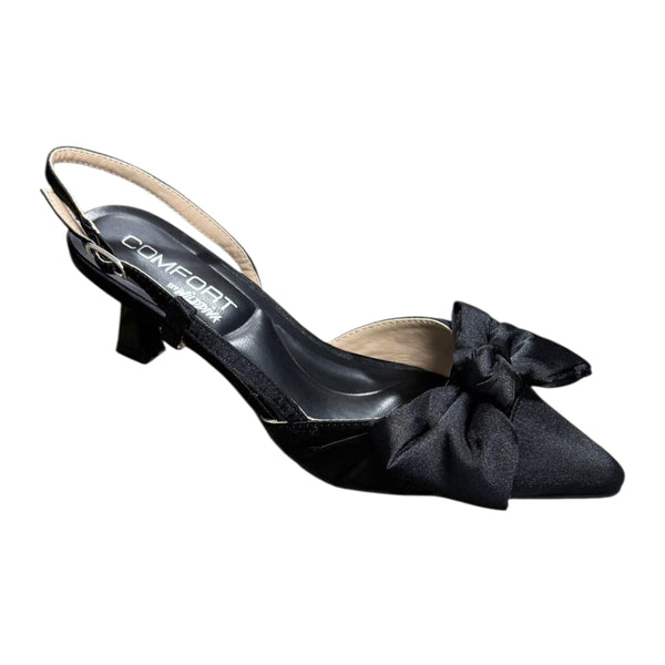 ALEENA33 - BLACK SATIN – Hot Miami Shoes