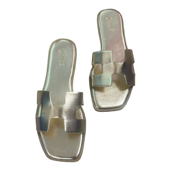 HEATHER - GOLD – Hot Miami Shoes