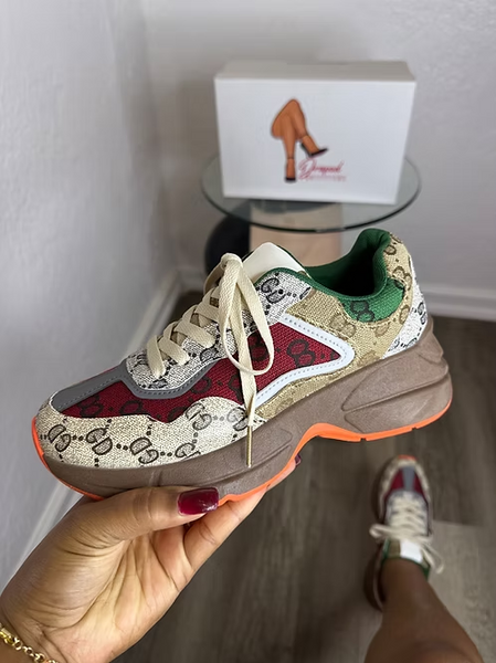 REBEKAH1 - TAN MULTI – Hot Miami Shoes