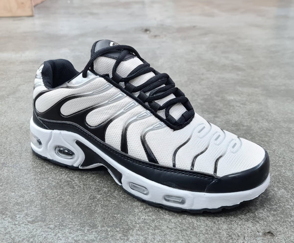 9067 - WHITE & BLACK – Hot Miami Shoes